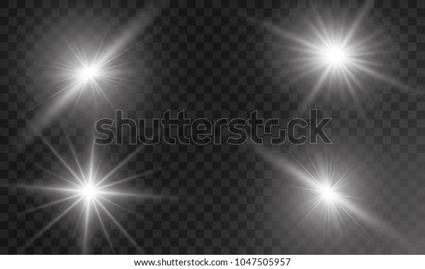 Vector Illustration Abstract Flare Light Rays Stock Vector (Royalty ...