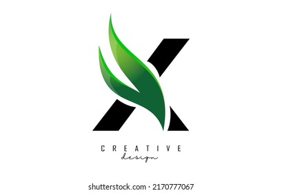 3,972 X leaf logo Images, Stock Photos & Vectors | Shutterstock