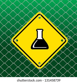 Vector Illustration Acid Sign Stock Vector (Royalty Free) 131458739