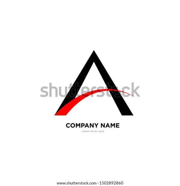 Vector Illustration Alphabet Letter Logo Design Stock Vector (Royalty ...
