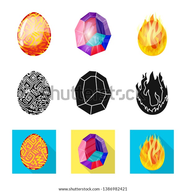 Vector Illustration Animal Prehistoric Logo Collection Stock Vector ...
