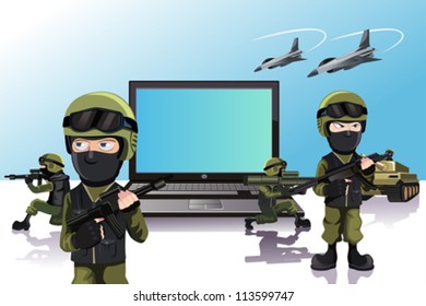 2,477 Army laptop Images, Stock Photos & Vectors | Shutterstock