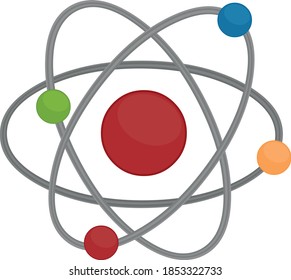 Vector Illustration Atom Emoticon Stock Vector (Royalty Free ...