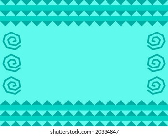 Vector Illustration Background Native American Design Stock Vector ...