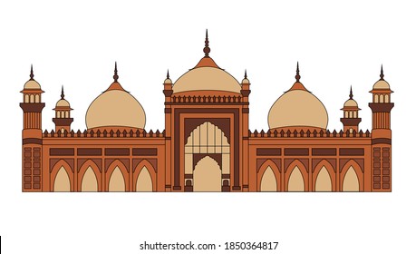 93 Badshahi masjid Stock Illustrations, Images & Vectors | Shutterstock