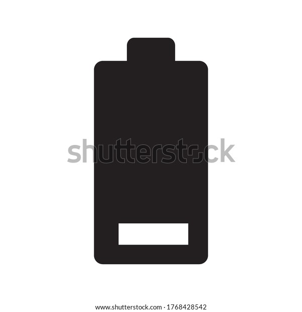 Vector Illustration Battery Charging Progress Icon Stock Vector ...