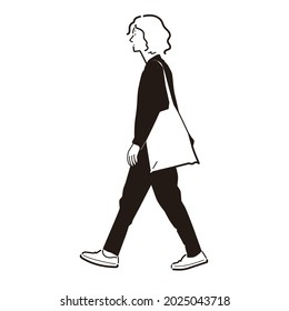 Vector Illustration Beautiful Full Length Character Stock Vector ...
