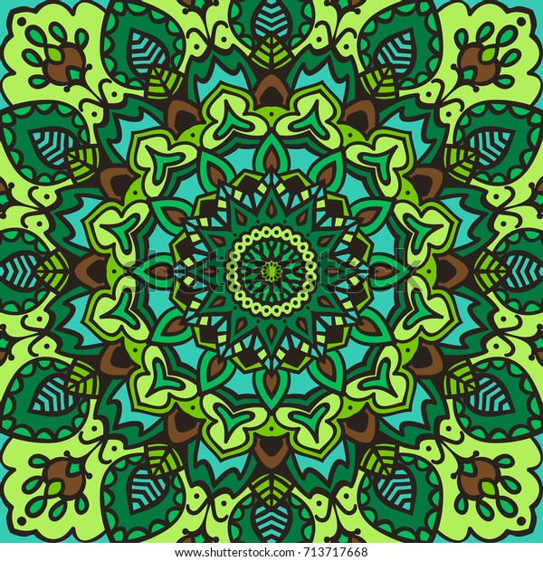 Vector Illustration Big Beautiful Colorful Outlines Stock Vector ...