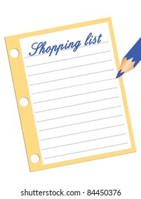 9,401 Empty shopping list Images, Stock Photos & Vectors | Shutterstock