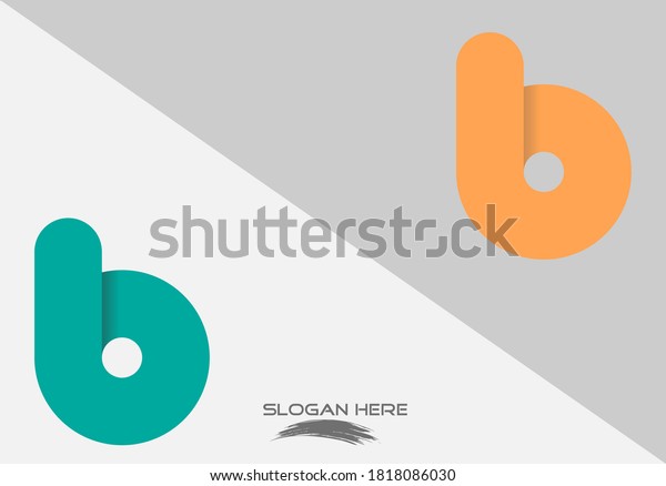 Vector Illustration Blue Color Bold Alphabet Stock Vector (Royalty Free ...