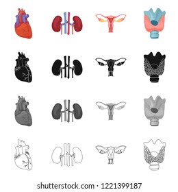 Vector Illustration Body Human Logo Collection Stock Vector (Royalty ...
