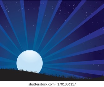 25,101 Rising Moon Images, Stock Photos & Vectors | Shutterstock
