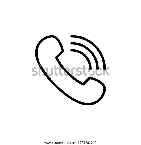 Vector Illustration Call Icon Perfect Any Stock Vector (Royalty Free ...