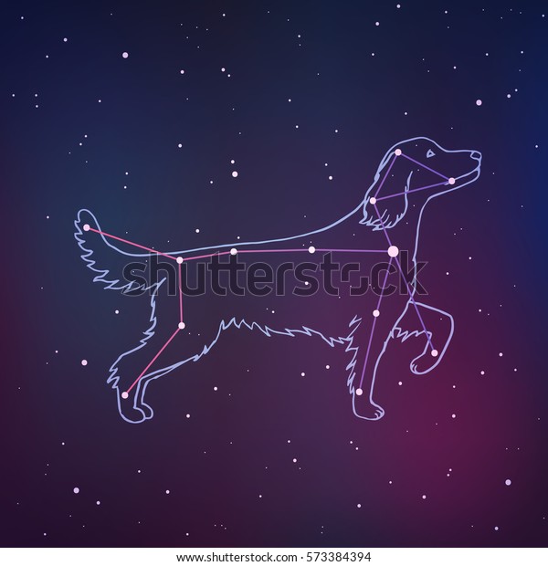 669 Star Constellation Dog Bilder, Stockfotos und Vektorgrafiken ...