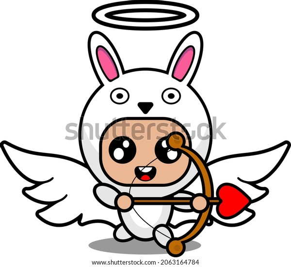 Vector Illustration Cartoon Character Mascot Costume Stock Vector ...