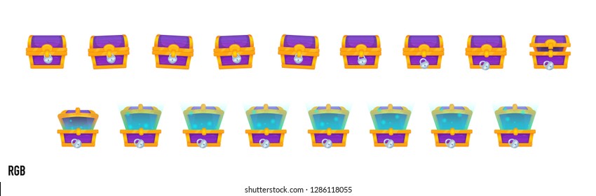 Vector Illustration Cartoon Chest Stock Vector (Royalty Free ...