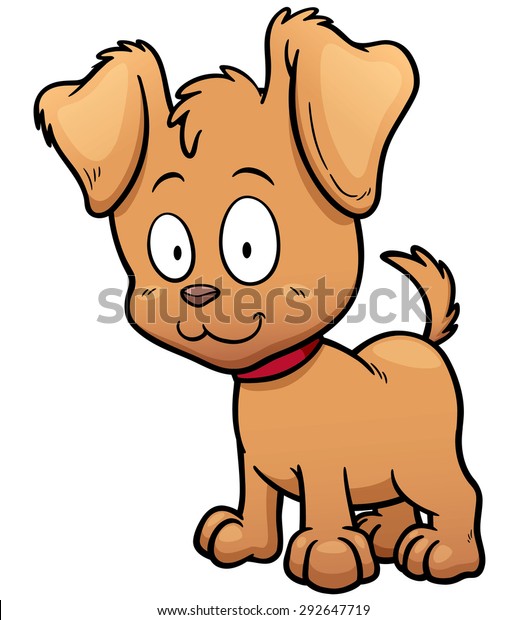 Vector Illustration Cartoon Dog 库存矢量图（免版税）292647719 | Shutterstock