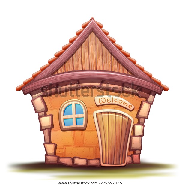 Cartoon Spanish Home