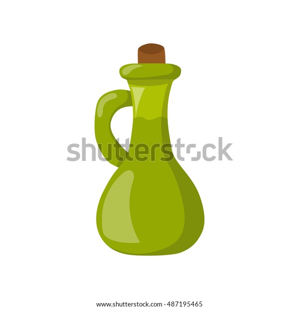 Vector Illustration Cartoon Isolated Olive Oil Stock Vector (Royalty ...
