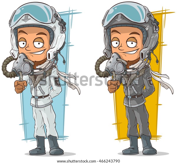 Vector Illustration Cartoon Set Pilots Cool Stock Vector (Royalty Free ...