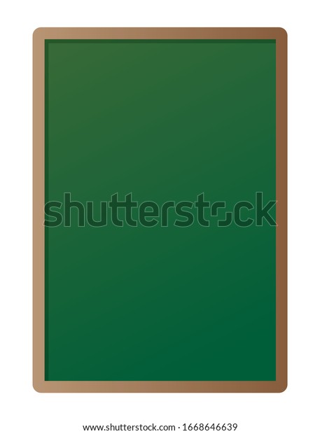 Vector Illustration Chalkboard On White Background Stock Vector ...