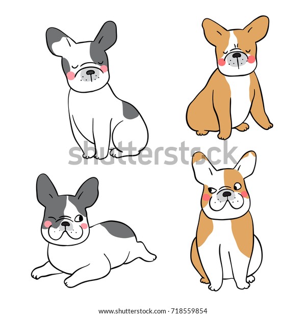 Vector Illustration Character Design Collection French Stock Vector ...