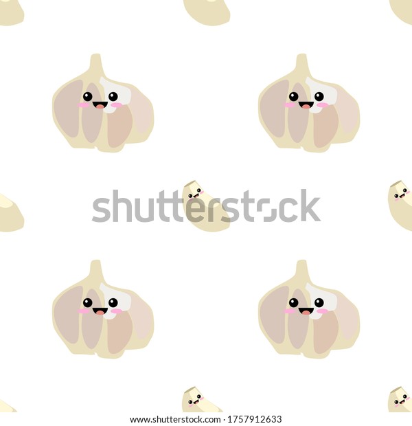 Vector Illustration Chibi Cute Funny Vegetables Stock Vector (Royalty ...