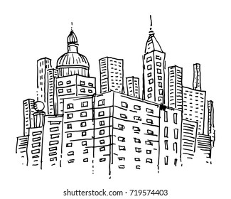399,978 City buildings drawing Images, Stock Photos & Vectors ...