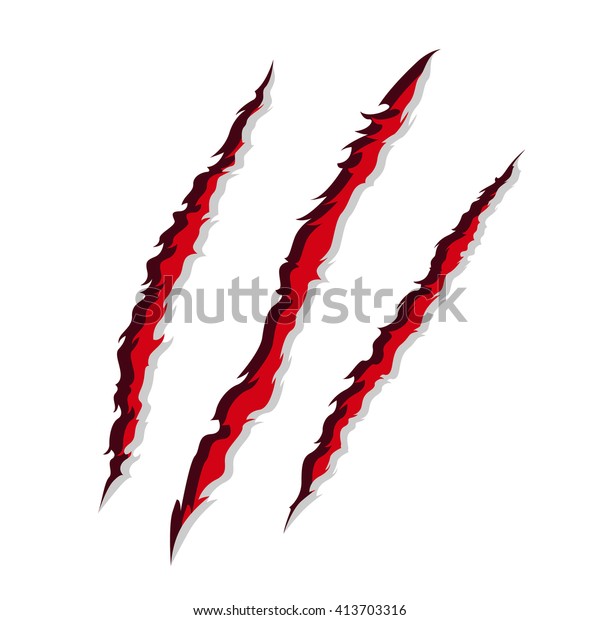 Ilustración vectorial de las garras: vector de stock (libre de regalías ...