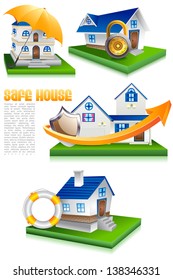 House House Keys On White Background: vector de stock (libre de ...