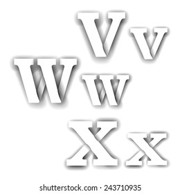 67 Vwx letters Images, Stock Photos & Vectors | Shutterstock