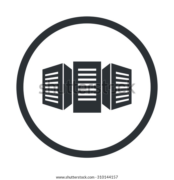 Vector Illustration Computer Technology Modern Icon Stock Vector ...