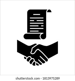 Contract Icons Set Set 4 Contract Stock Vector (Royalty Free) 634281809 ...