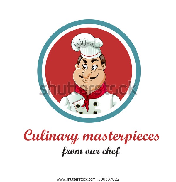 Vector Illustration Cook Isolated On White Stock Vector (Royalty Free ...
