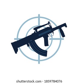 Gun magazine logo Images, Stock Photos & Vectors | Shutterstock
