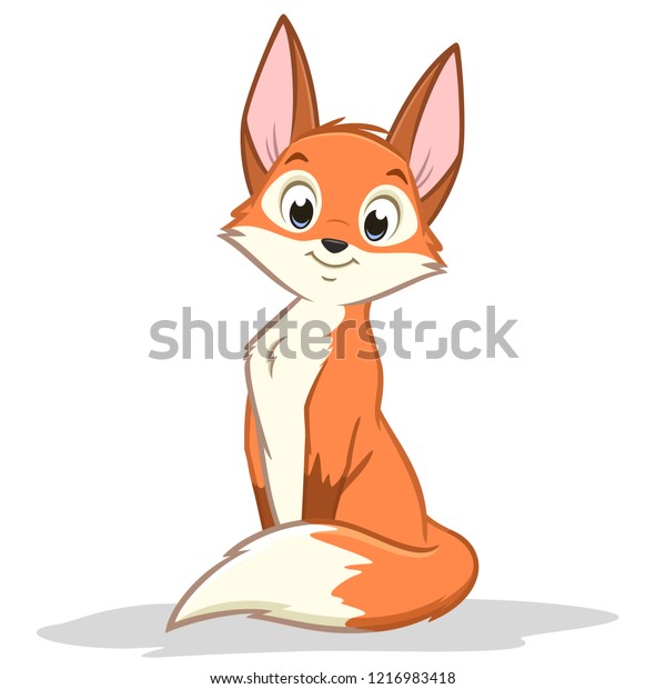 Illustration vectorielle de mignon renard de : image vectorielle de ...
