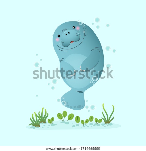1,058 Manatee Stock Vectors, Images & Vector Art | Shutterstock
