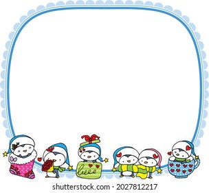 Vector Illustration Cute Cartoon Penguin Series Stock Vector (Royalty ...