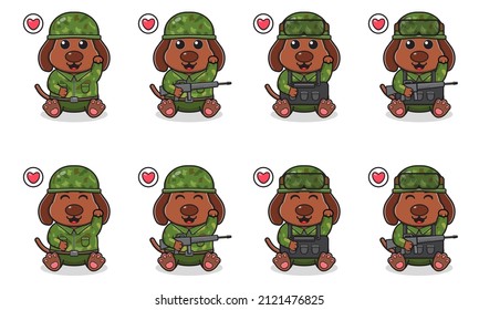 2,449 Cartoon army dog Images, Stock Photos & Vectors | Shutterstock