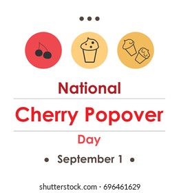 9 Cherry popover day Images, Stock Photos & Vectors | Shutterstock