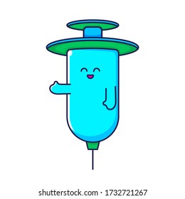 Vector Illustration Design Cute Blue Green Stock Vector (Royalty Free ...