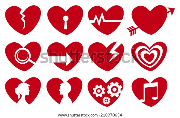 Vector Illustration Different Societal Symbols Symbolic Stock Vector ...