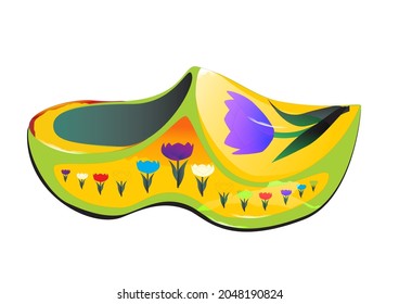 159 Netherlands wooden shoes Stock Vectors, Images & Vector Art ...