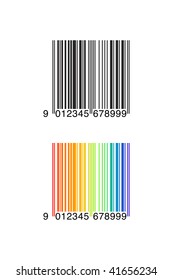 Vector Illustration Ean 8 Bar Code: vector de stock (libre de regalías ...