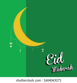 Vector Illustration Eid Special Background Stock Vector (Royalty Free ...