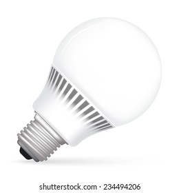 Vector Illustration Energy Saving Vented Led Stock Vector (Royalty Free ...