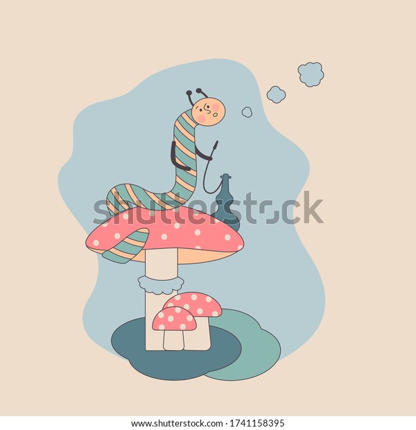 Vector Illustration Fairy Tale Plot Fabulous Stock Vector (Royalty Free ...