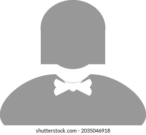 Vector Illustration Female User Icon Stock Vector (Royalty Free ...