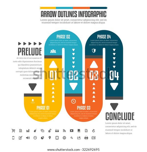 Vector Illustration Flat Pipe Infographic Design Stock Vector (Royalty ...