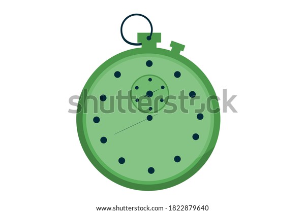 Vector Illustration Football Timing Tool Stock Vector (Royalty Free ...